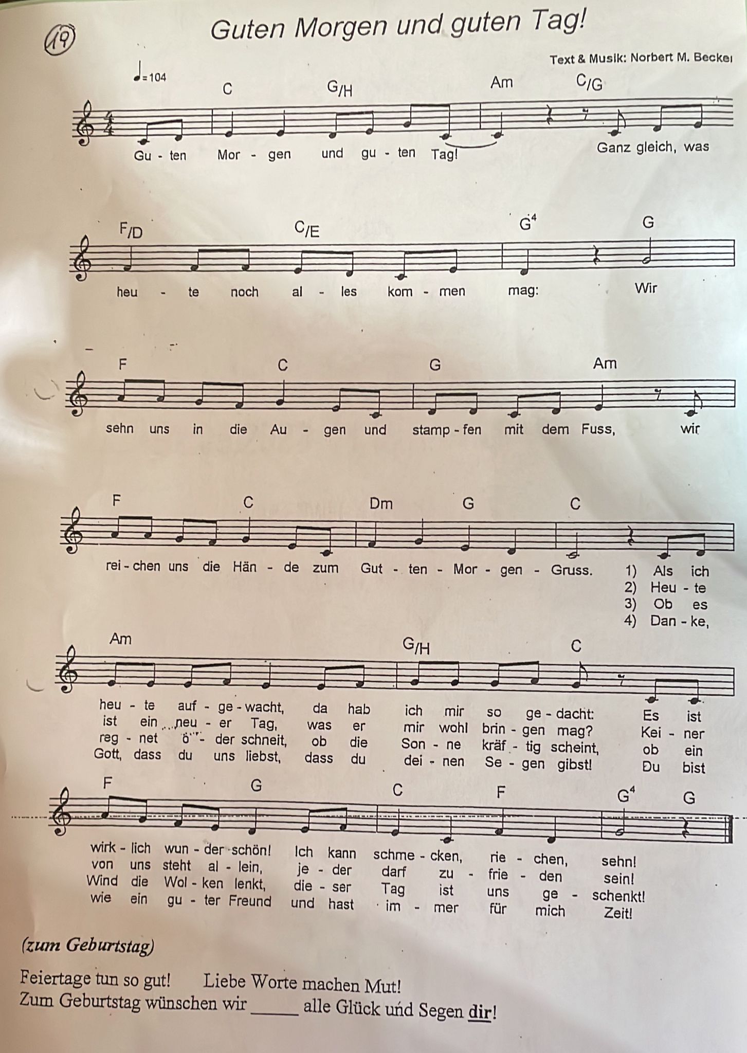 Lieder, die wir singen - Waldkindergarten Alpen e.V.